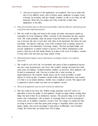 Project management (inquiry project) | PDF