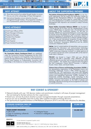 Project management institute international symposium 2014 | PDF