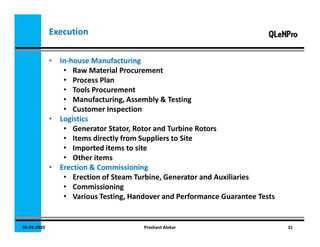Project management in thermal power plants | PDF
