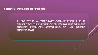 Project management intro 2 prince2 methodology | PDF