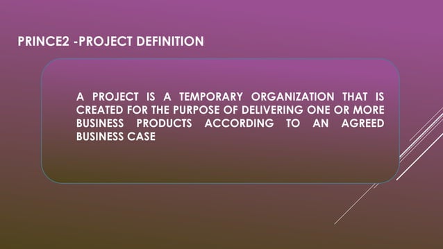 Project management intro 2 prince2 methodology | PDF