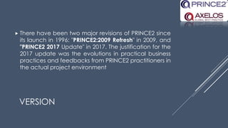 Project management intro from prince2 foundation | PPT