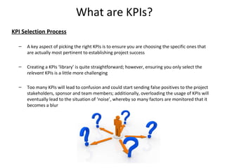Project Management KPIs | PPT