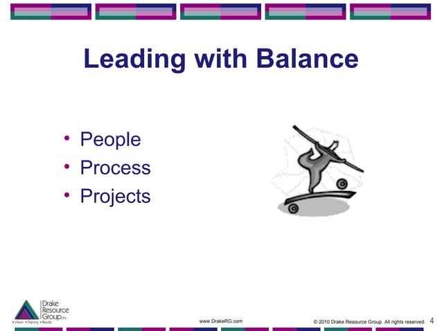 Project Management: Leading With Balance | PPT