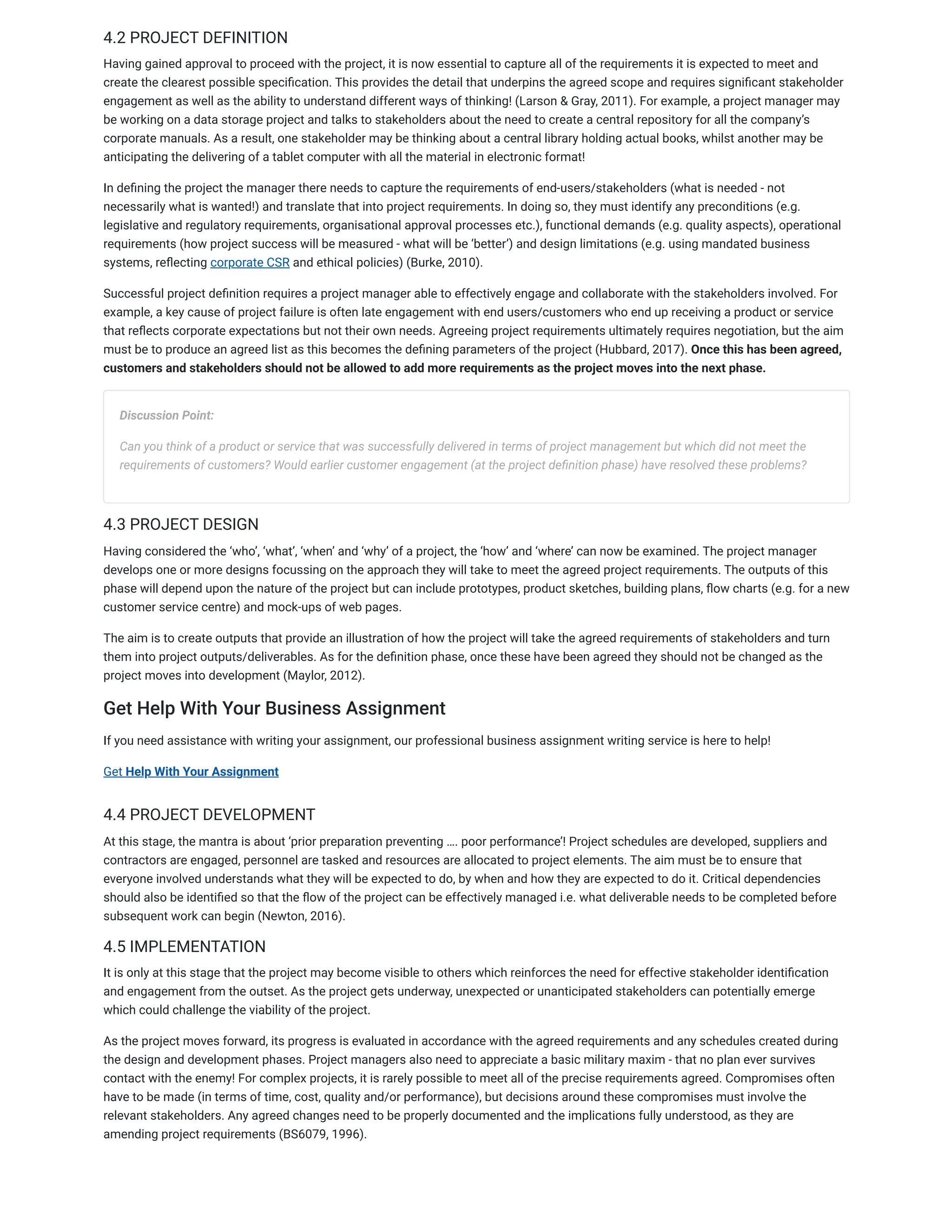 Project Management Lecture Notes for public health | PDF