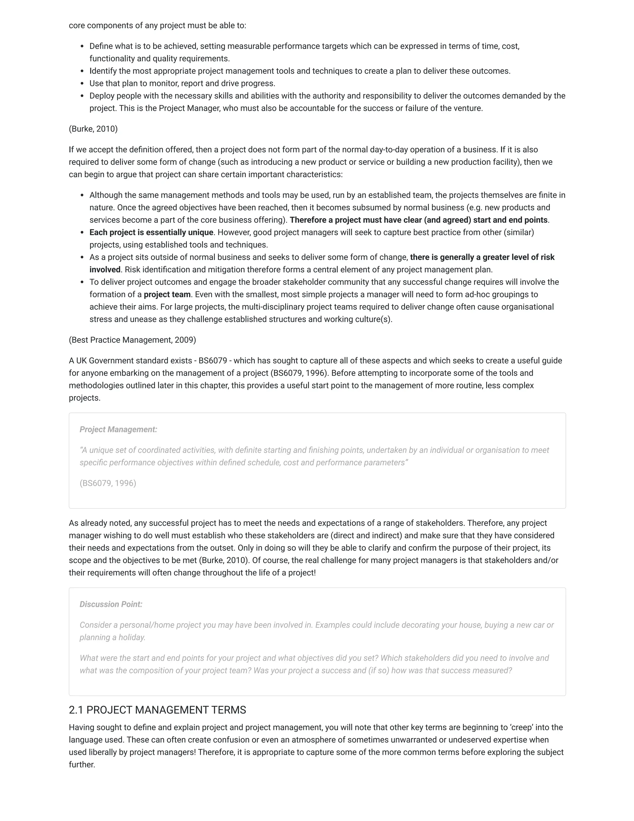 Project Management Lecture Notes for public health | PDF