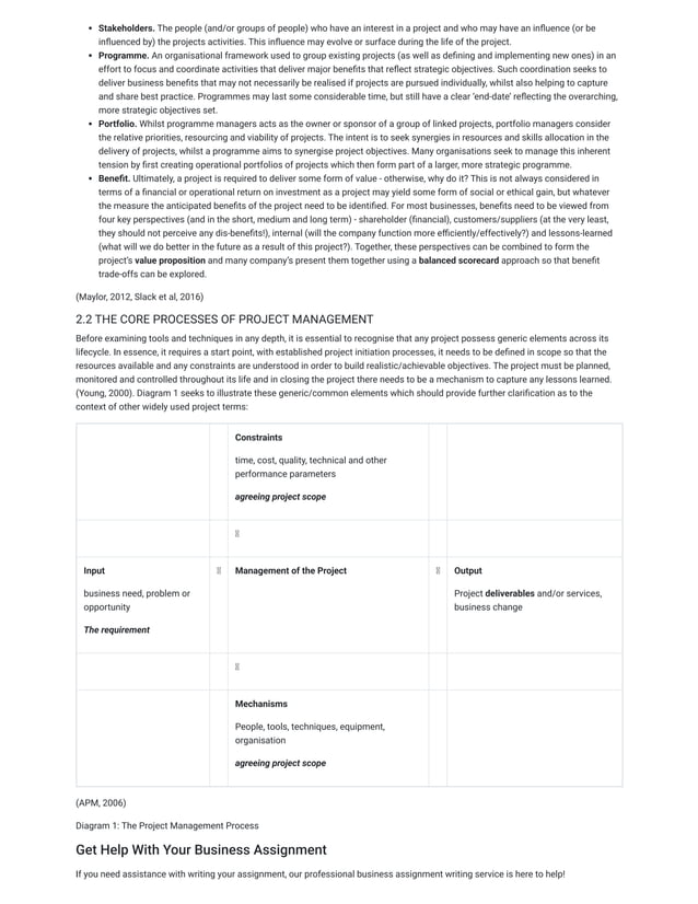 Project Management Lecture Notes for public health | PDF