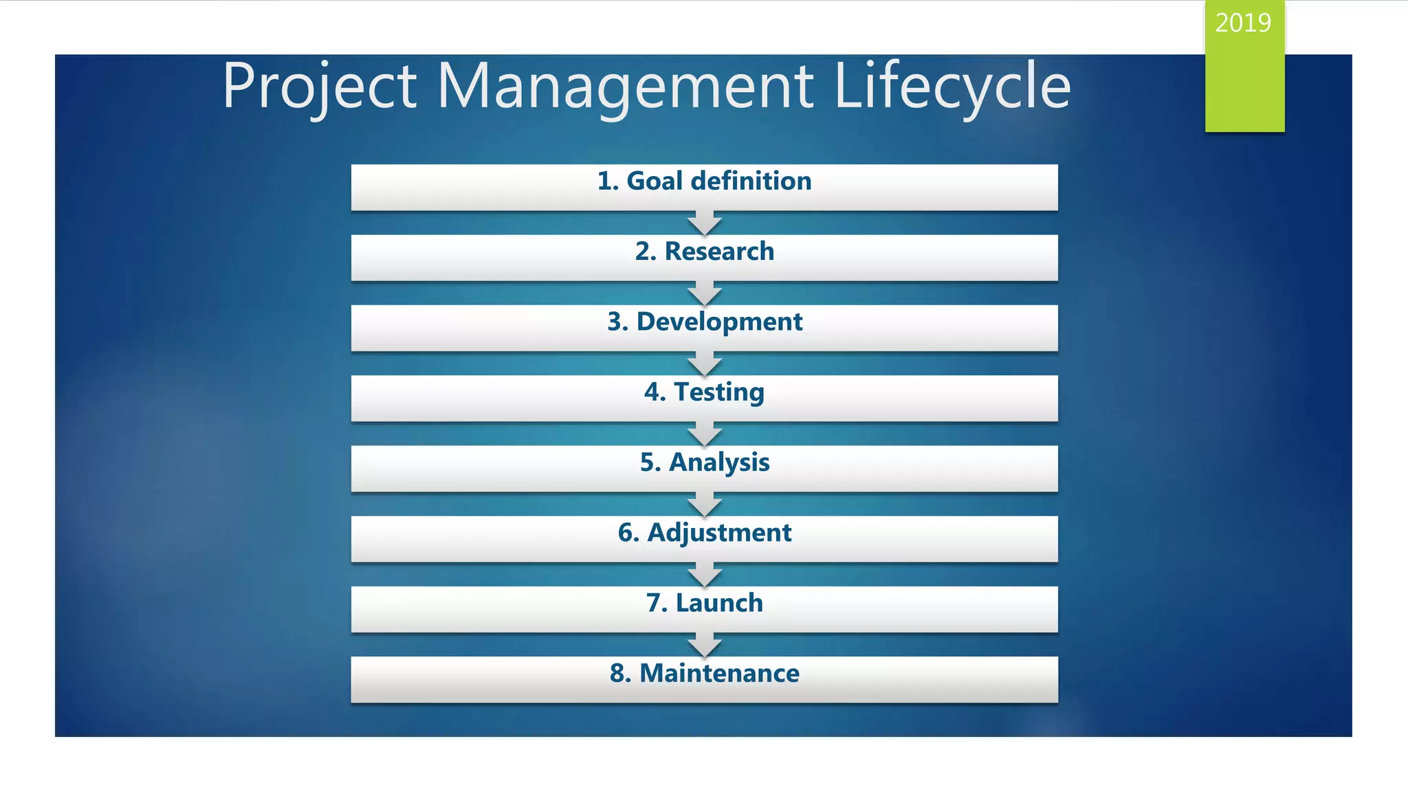 Project management lifecycle | Magora Vasyl | 2019 | PPTX
