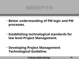 PROJECT MANAGEMENT LOGIC AND PMBOK STRUCTURE 2002.ppt