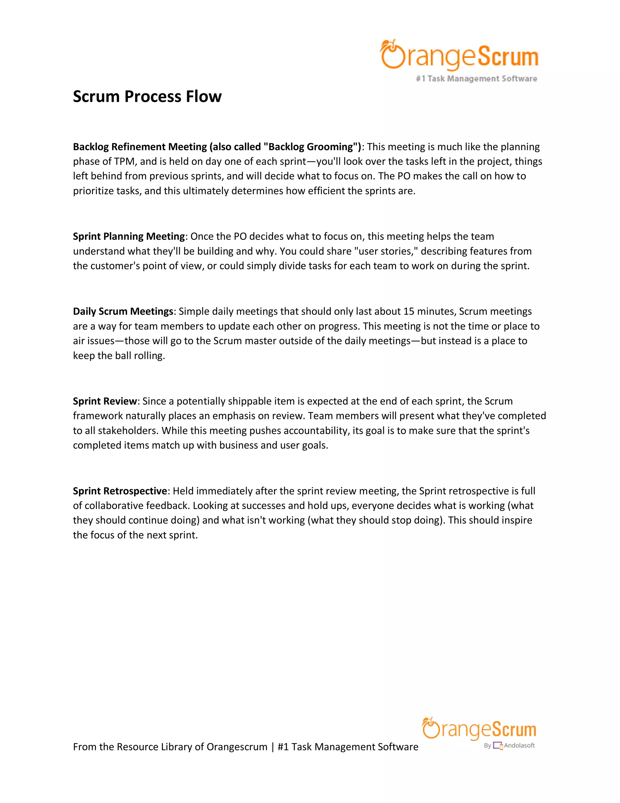 Project Management Methodologies Orangescrum Tutorial | PDF | Computer Software and Applications ...
