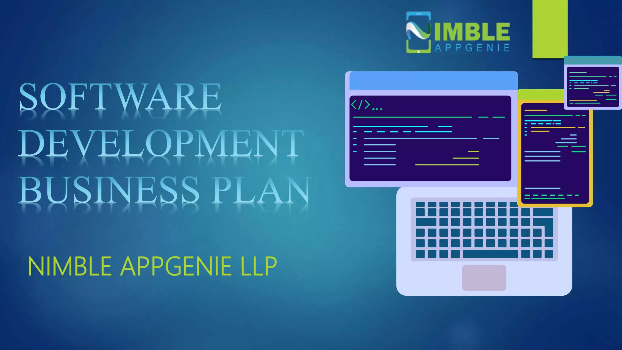 SOFTWARE DEVELOPMENT BUSINESS PLAN | PPTX | Web Development | Internet