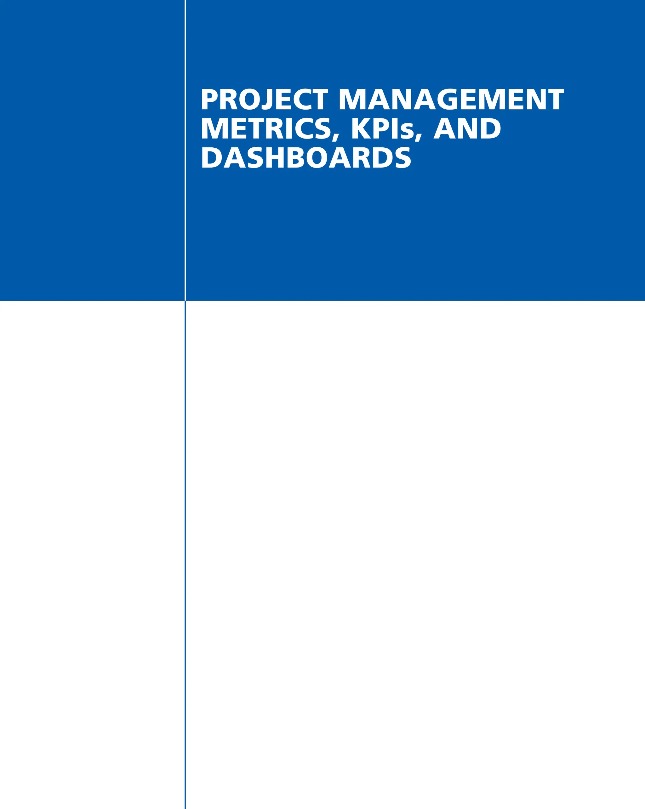 Project management metrics- KPIs- and dashboards _ a guide to measuring ...