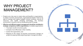 Project management [module 1] | PPTX
