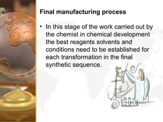 Project management of chemical, analytical, and formulation development ...