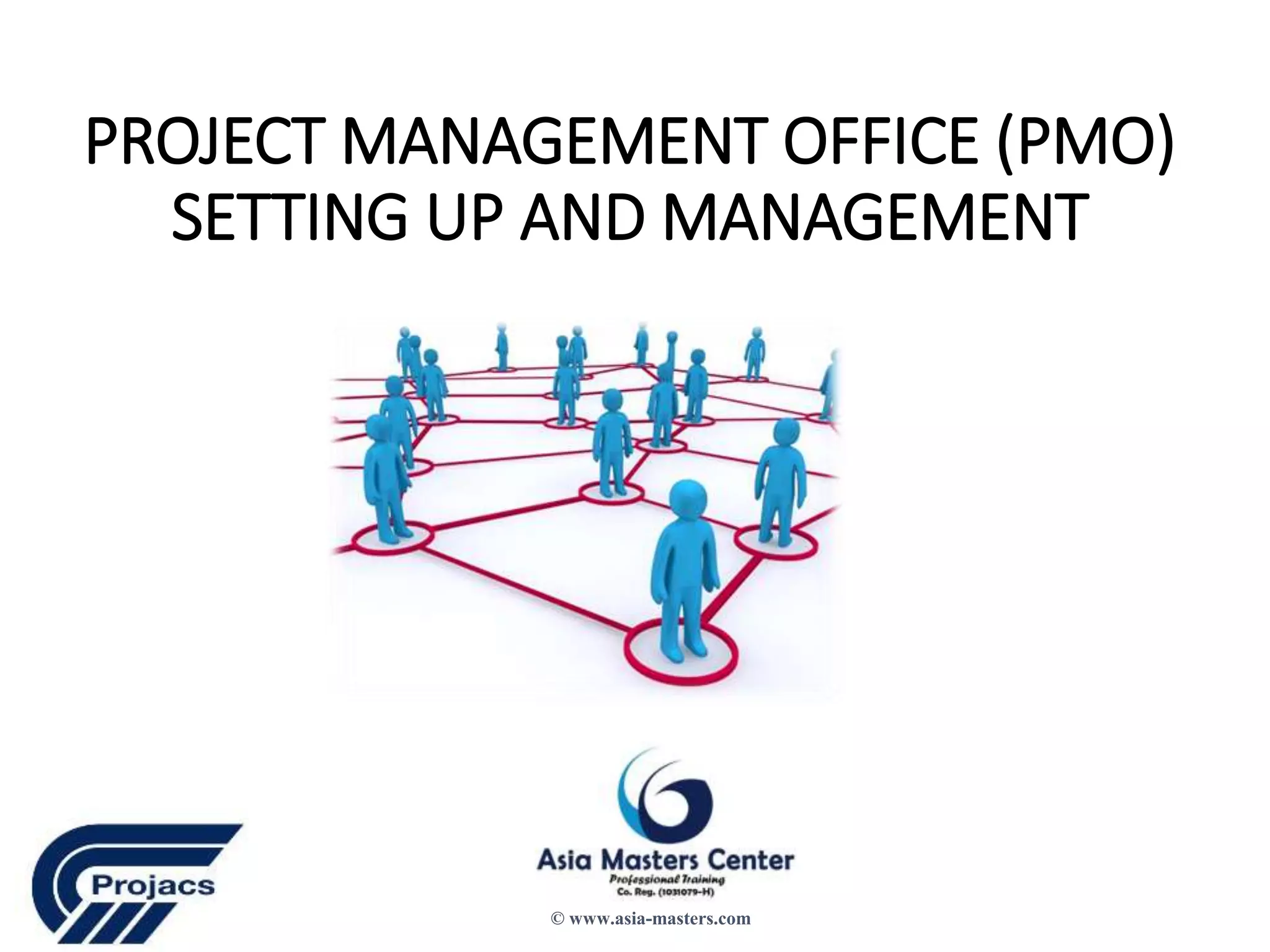 PROJECT MANAGEMENT OFFICE (PMO) SETTING UP AND MANAGEMENT | PPTX