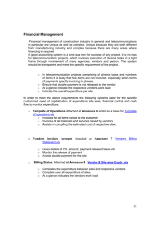 Project ManagementOf Telecom Project A Case Study | PDF