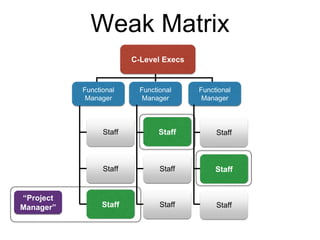 Project Management Organizational Structures | PPTX