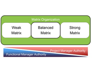 Project Management Organizational Structures | PPTX