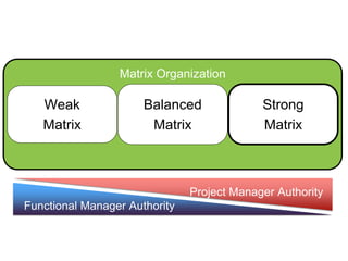 Project Management Organizational Structures | PPTX