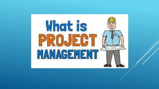 Project management overview | PPT