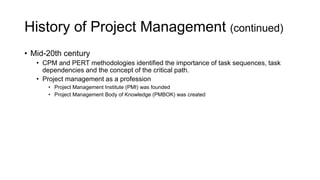 Project Management Past and Present.pptx
