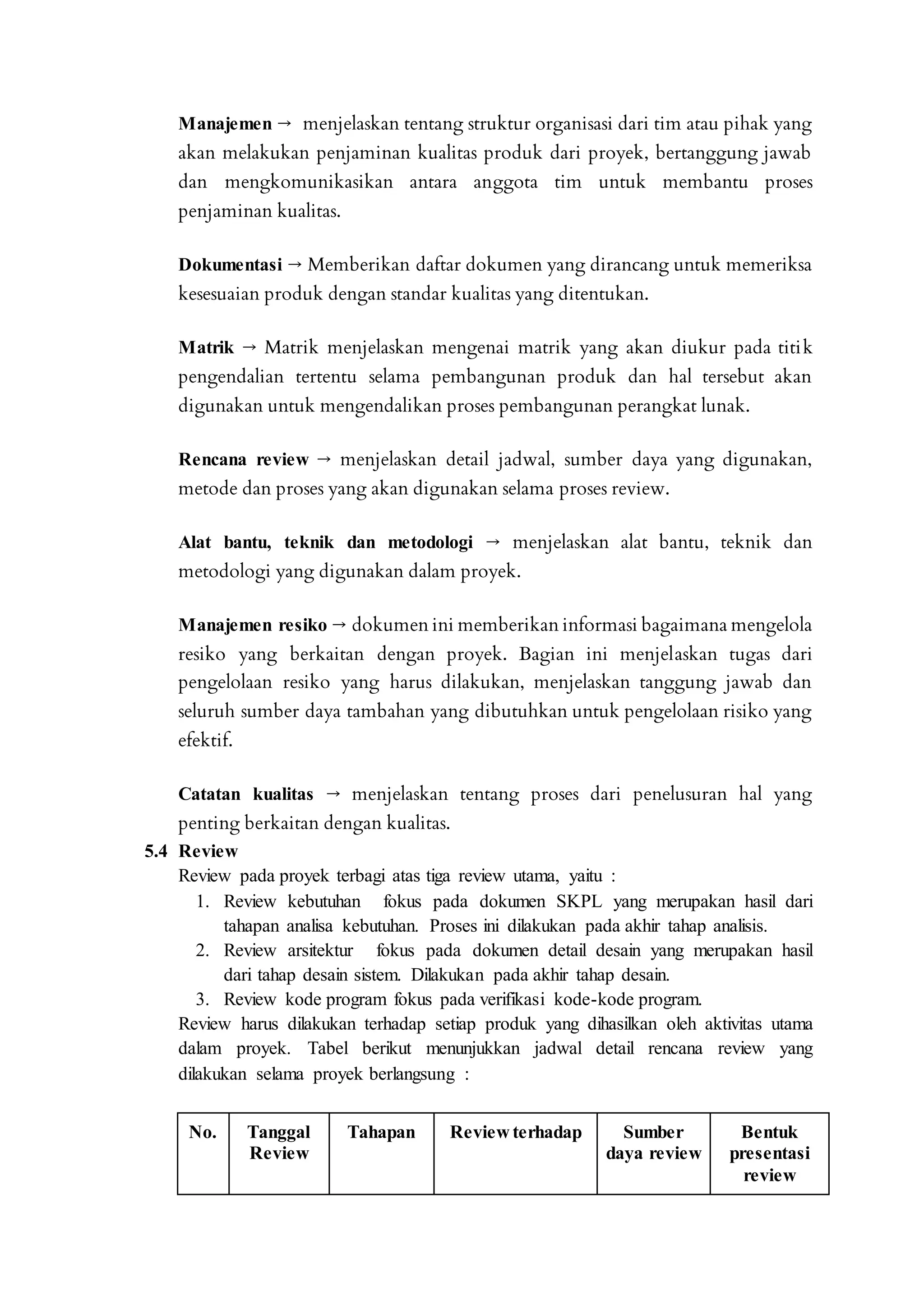 Proposal Project Management Plan | DOCX