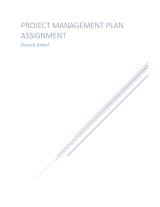 Project management plan (1) | DOCX