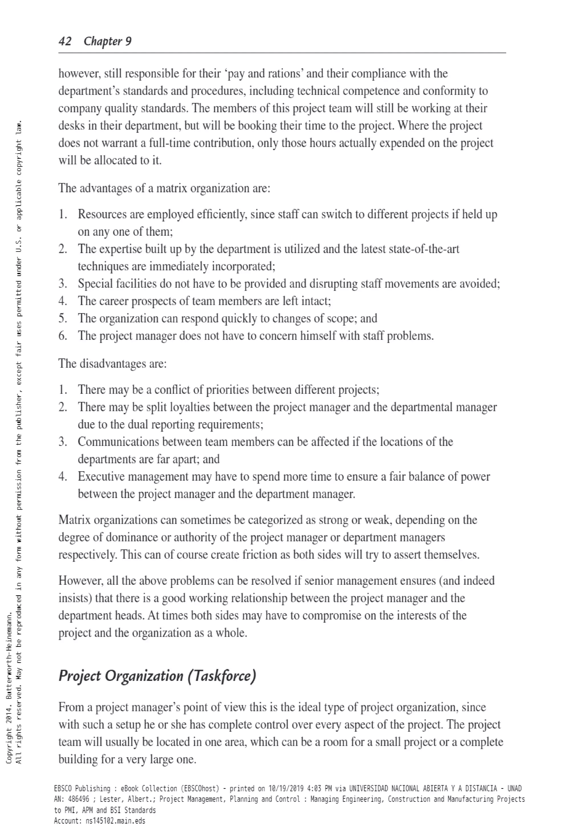 Project management, planning and control | PDF