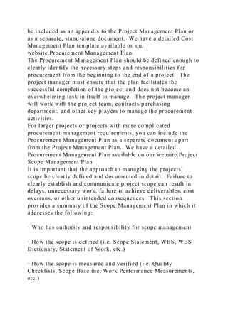 Project Management Plan Templatewww.ProjectManagementDocs.com.docx