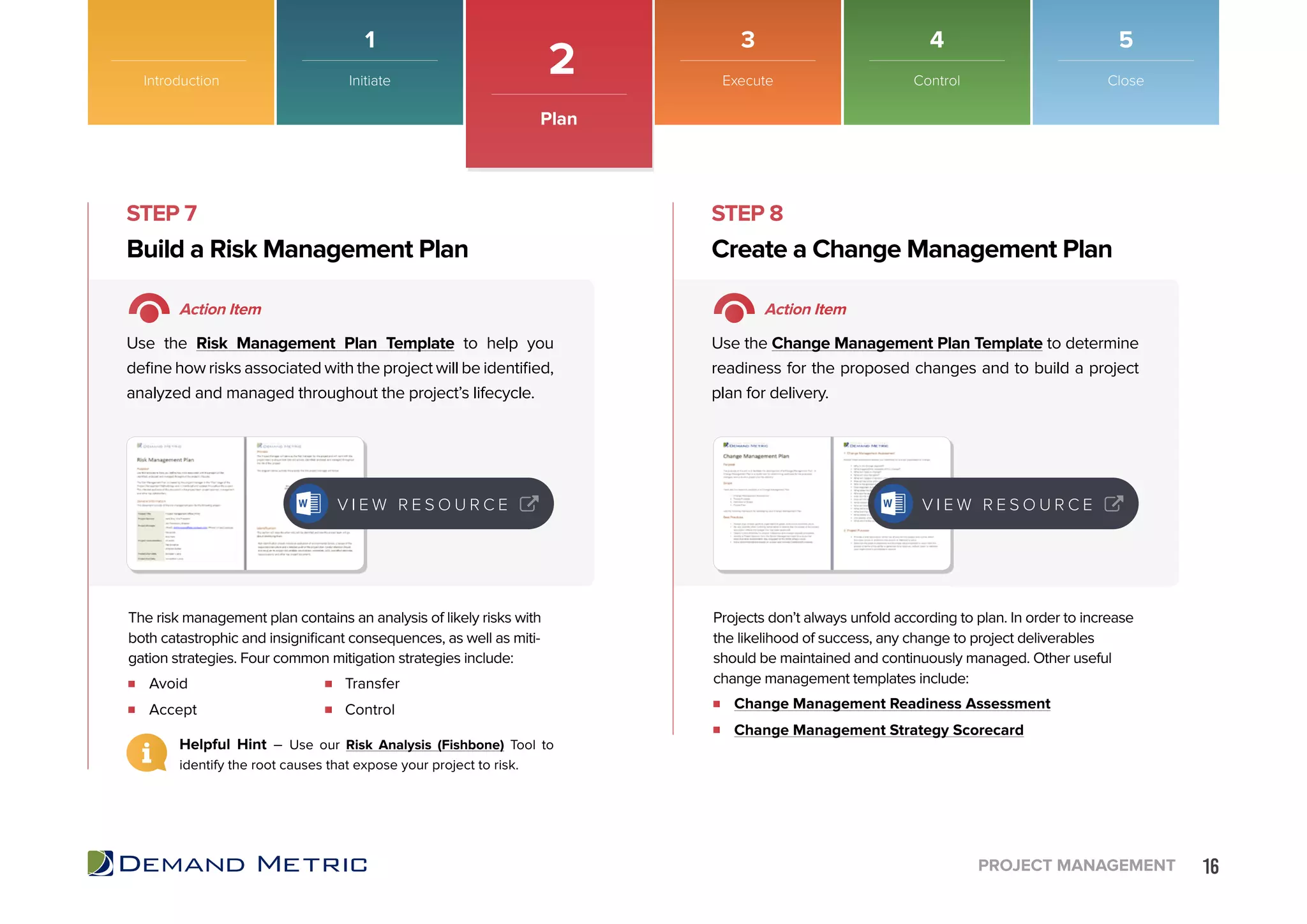 Project Management Playbook | PDF