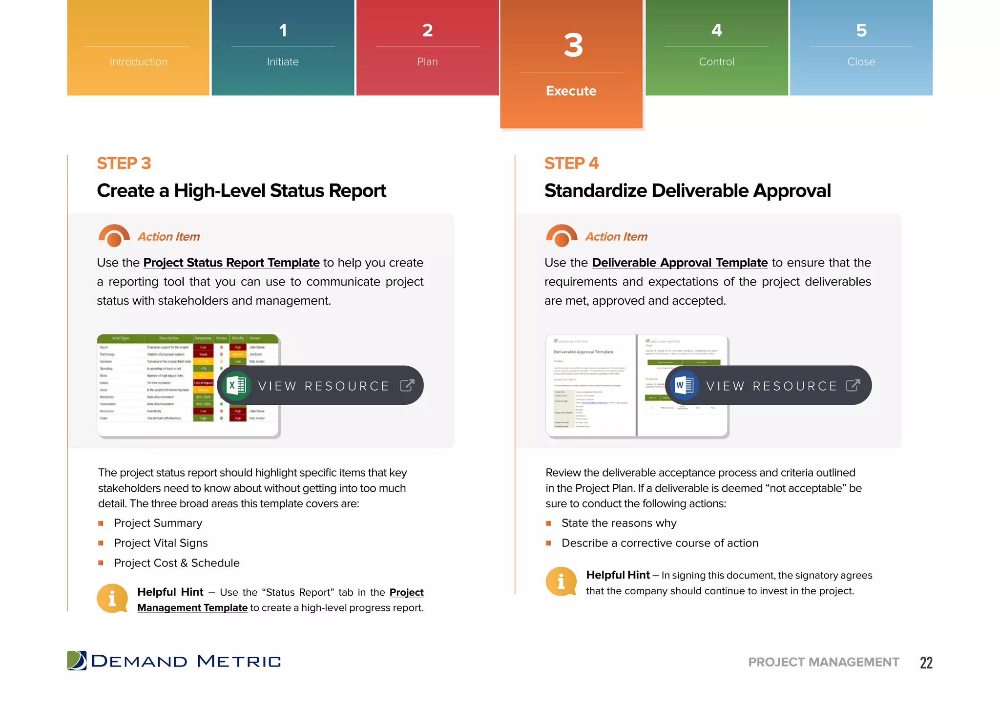 Project Management Playbook | PDF