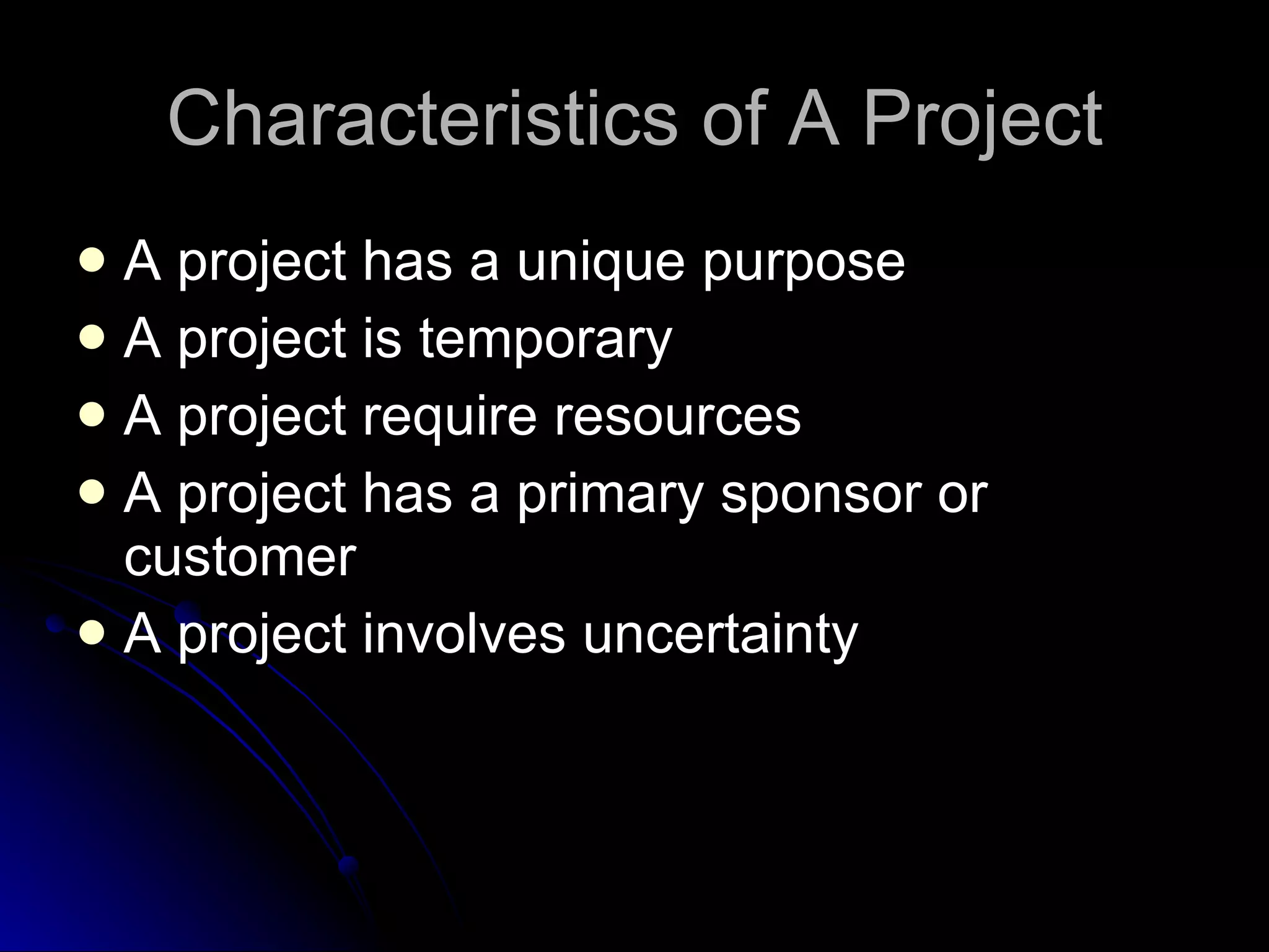 Project Management, Pmi Perspective | PPT
