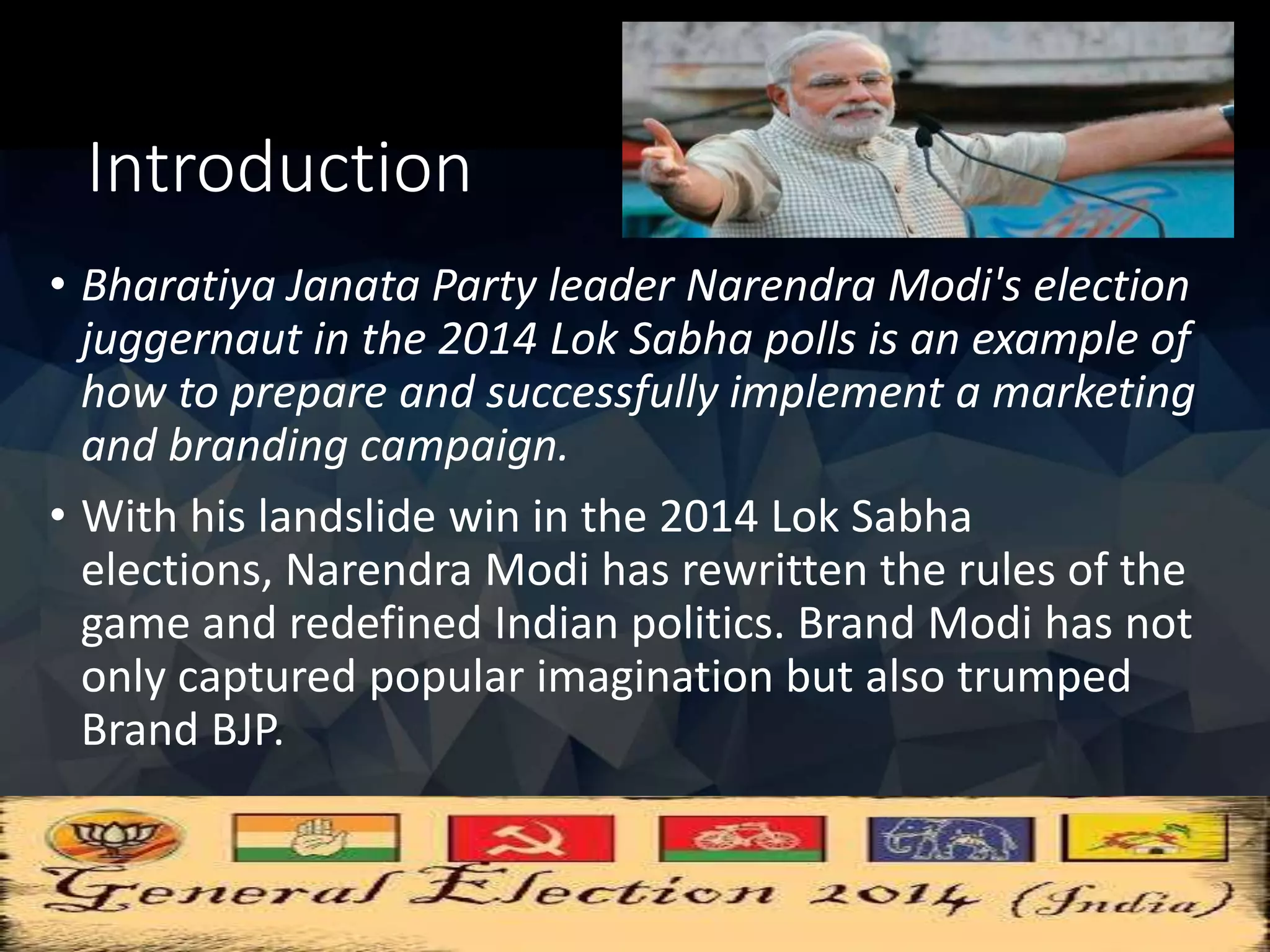 A Case Study on BJP's Election Campaign | PPTX