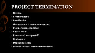 Project management presentation | PPTX | Chemistry | Science