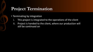 Project management presentation | PPTX | Chemistry | Science