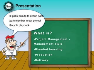 Project management presentation | PPT