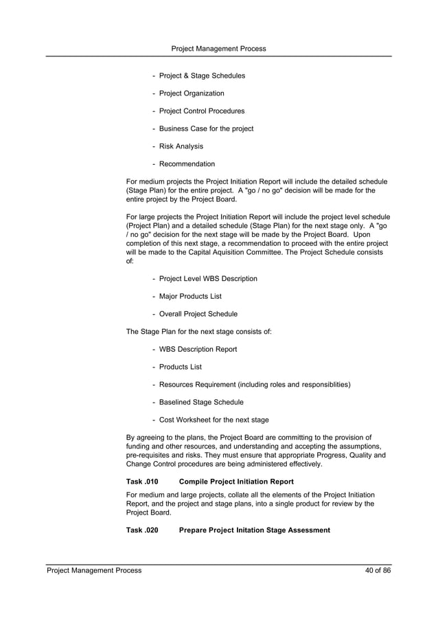 Project Management Process | PDF | Business | Business and Finance