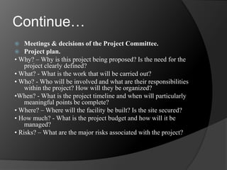 Project management process | PPTX