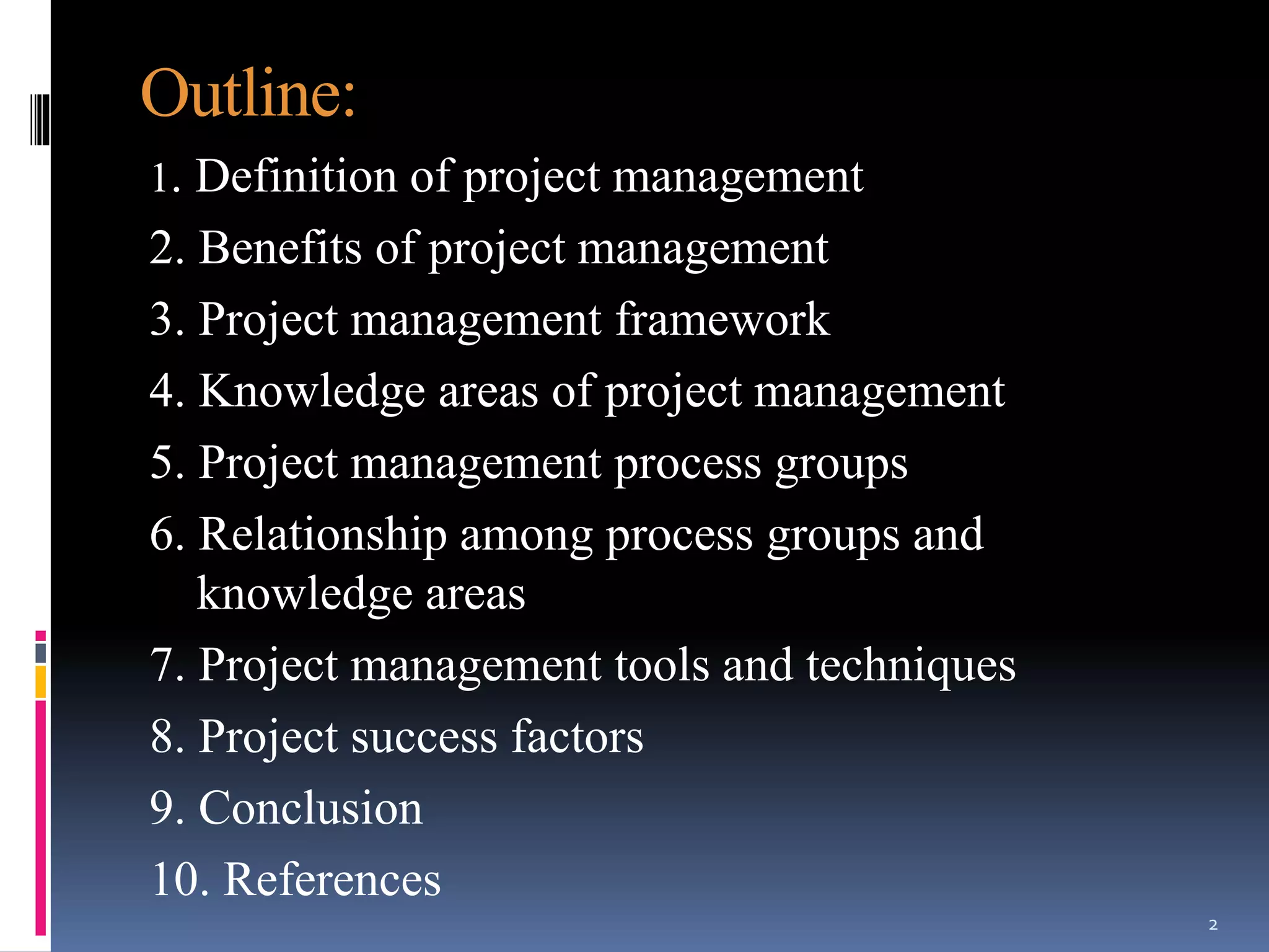 Project management process_framework | PPTX