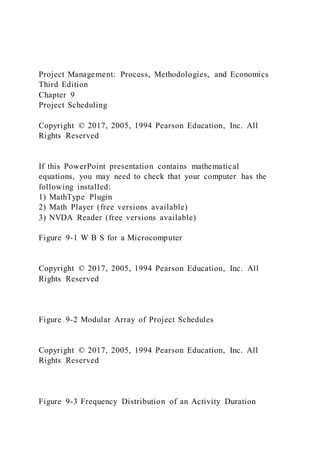 Project management process, methodologies, and economics third | PDF