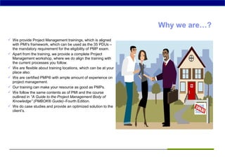 (PMP)Project Management Professional Training | PPT