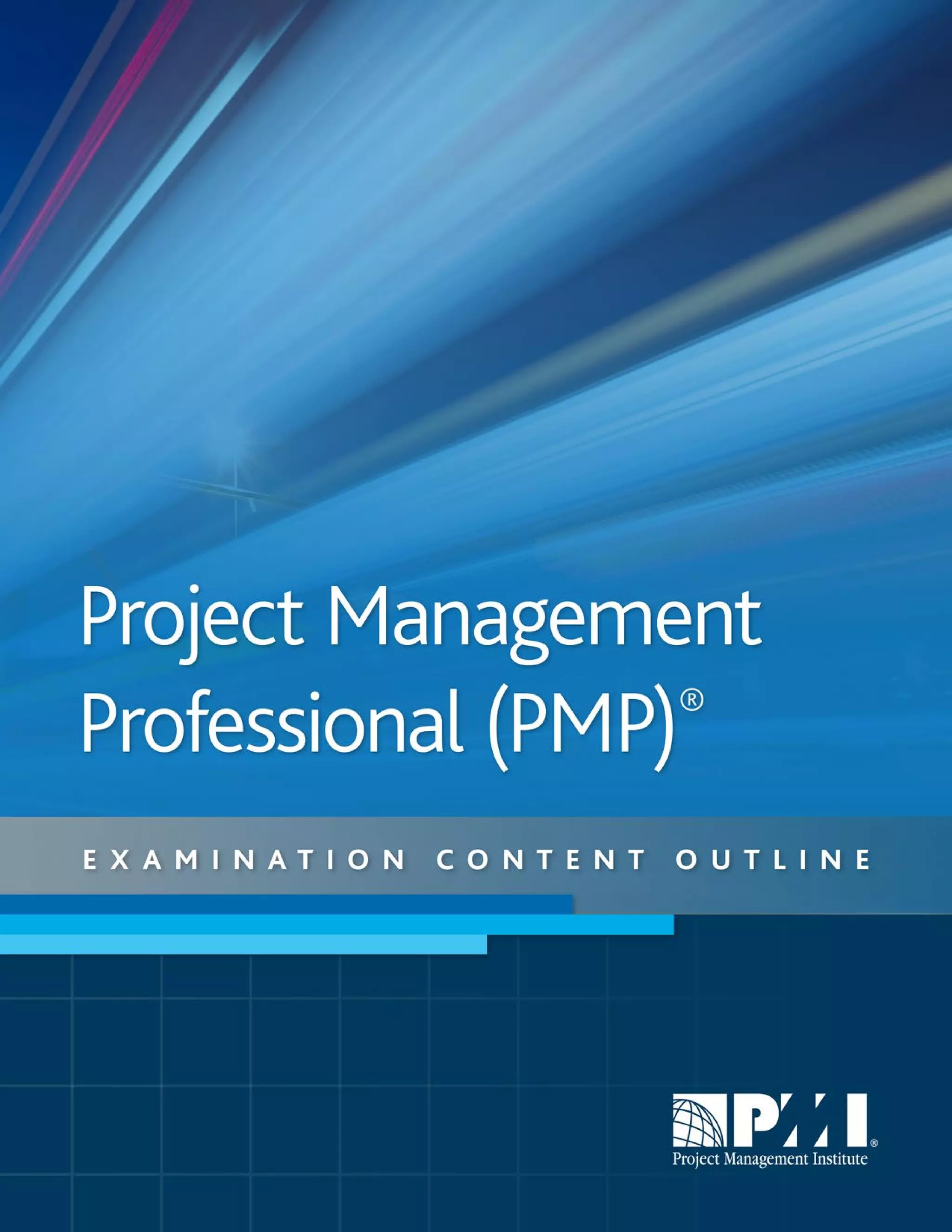 Project management professional exam outline | PDF