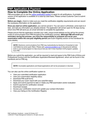Project management professional handbook | PDF