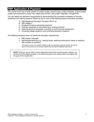 Project management professional handbook | PDF