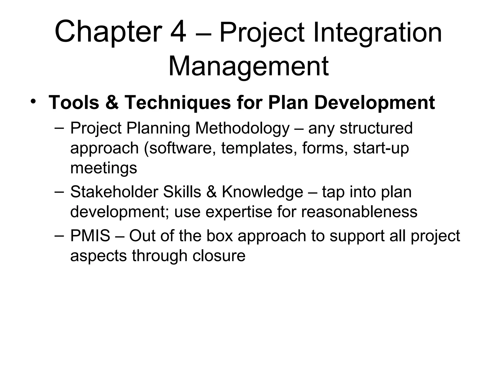 Project Management Professional (PMI) Study Guide | PPT