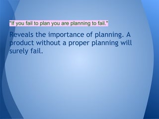 Project management proverbs. | PPT