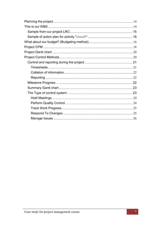 Project management assignment | PDF