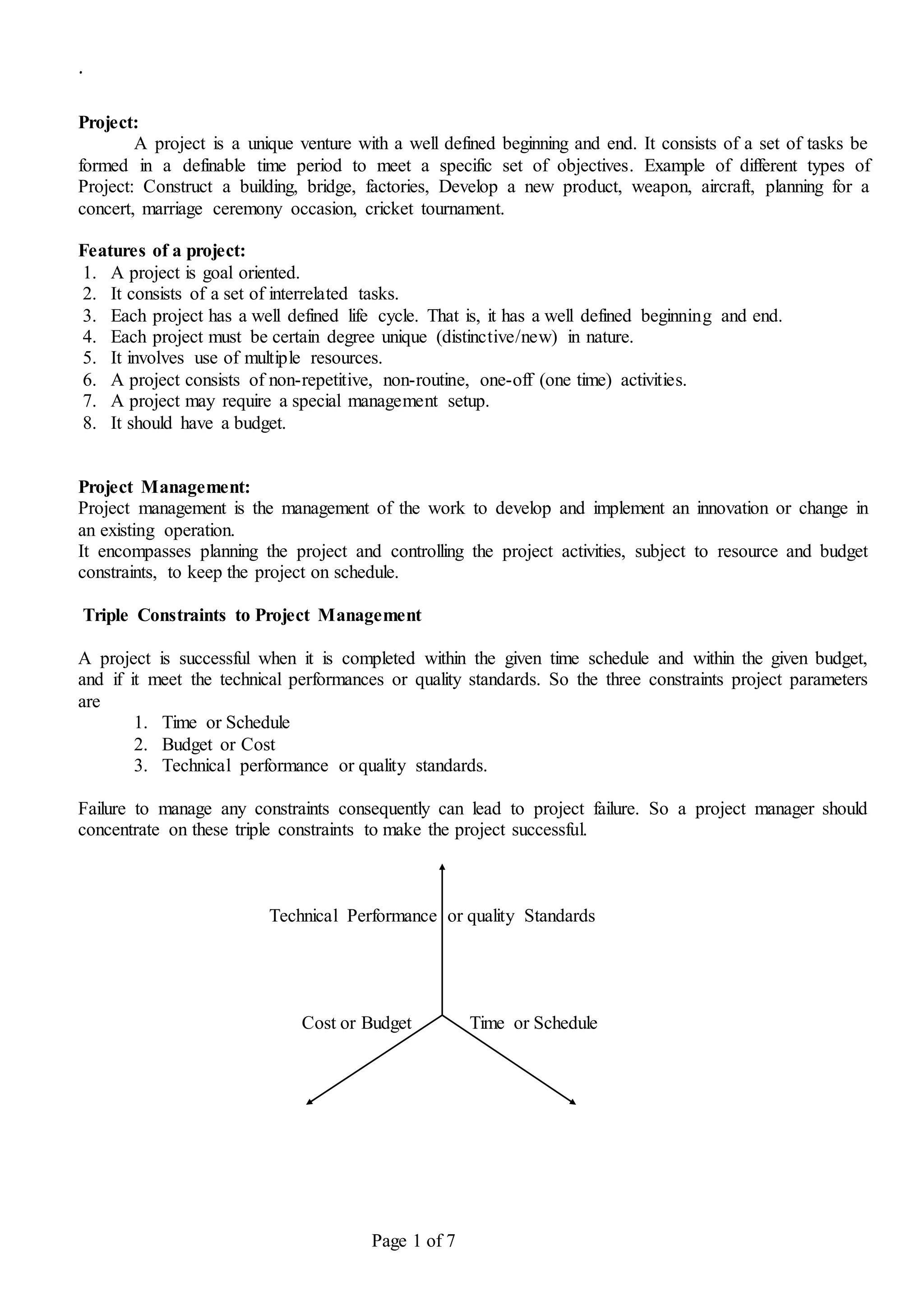 Project management revised | DOCX | Career Advice | Careers