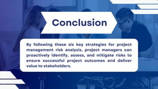 Project Management Risk Analysis 6 Key Strategies for Successful ...