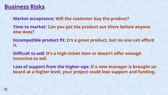 Project Management Risks and Constraints | PPTX